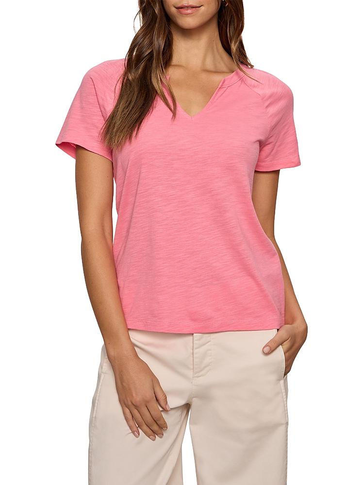 SANCTUARY Sanctuary Notch Neck Tee
